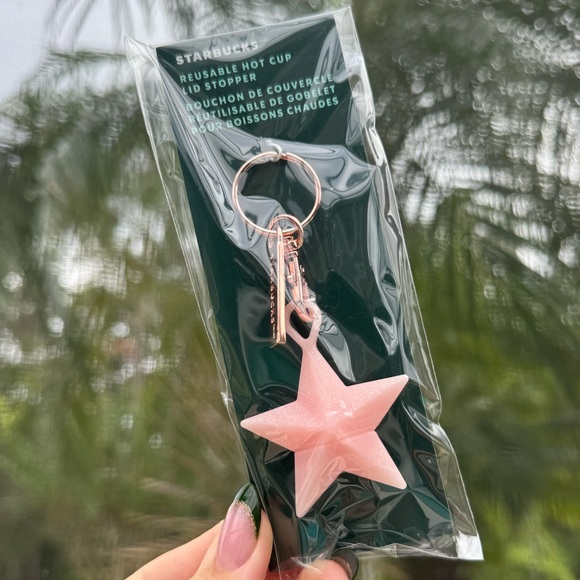 Starbucks | Other | Starbucks 223 Holiday Silicone Pink Star Hot Drink ...